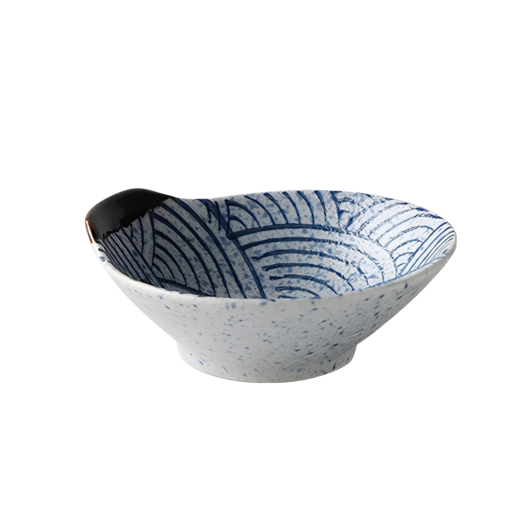 Seigaiha Dipping Bowls | Blue Wave Motif Tableware Dinnerware – Seigaihaya