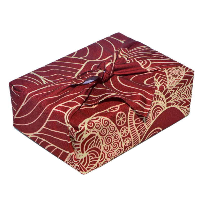 Red Fish Furoshiki Bento Wrapping Cloth – Seigaihaya