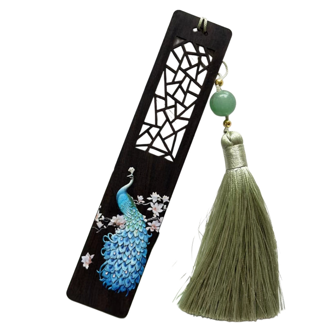 Japanese Blossom Wooden Bookmark | Japanese Gift for her – Seigaihaya
