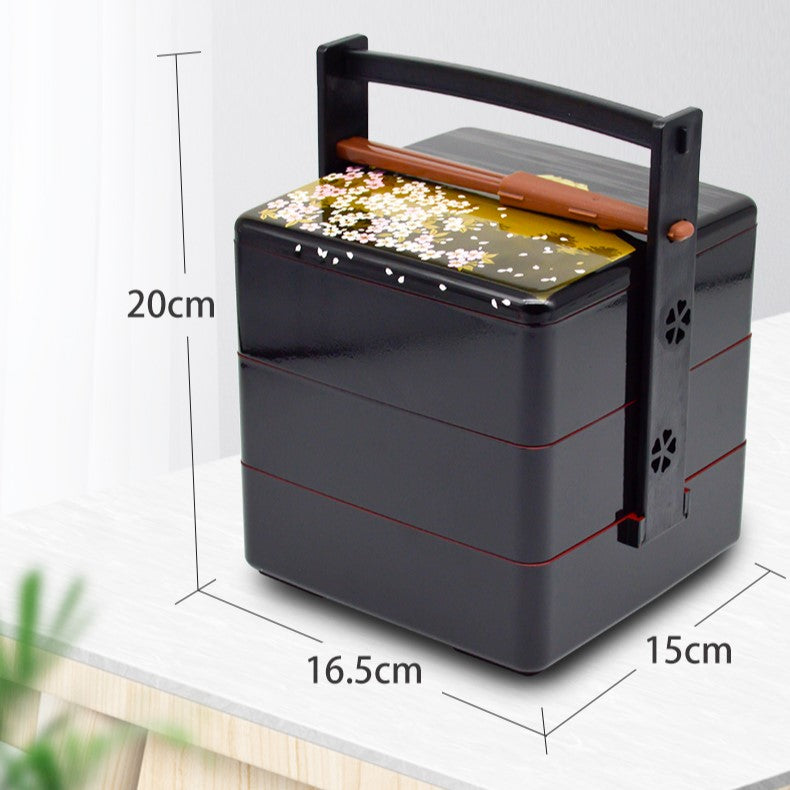 Traditional Japanese Portable Picnic Bento Box – Seigaihaya