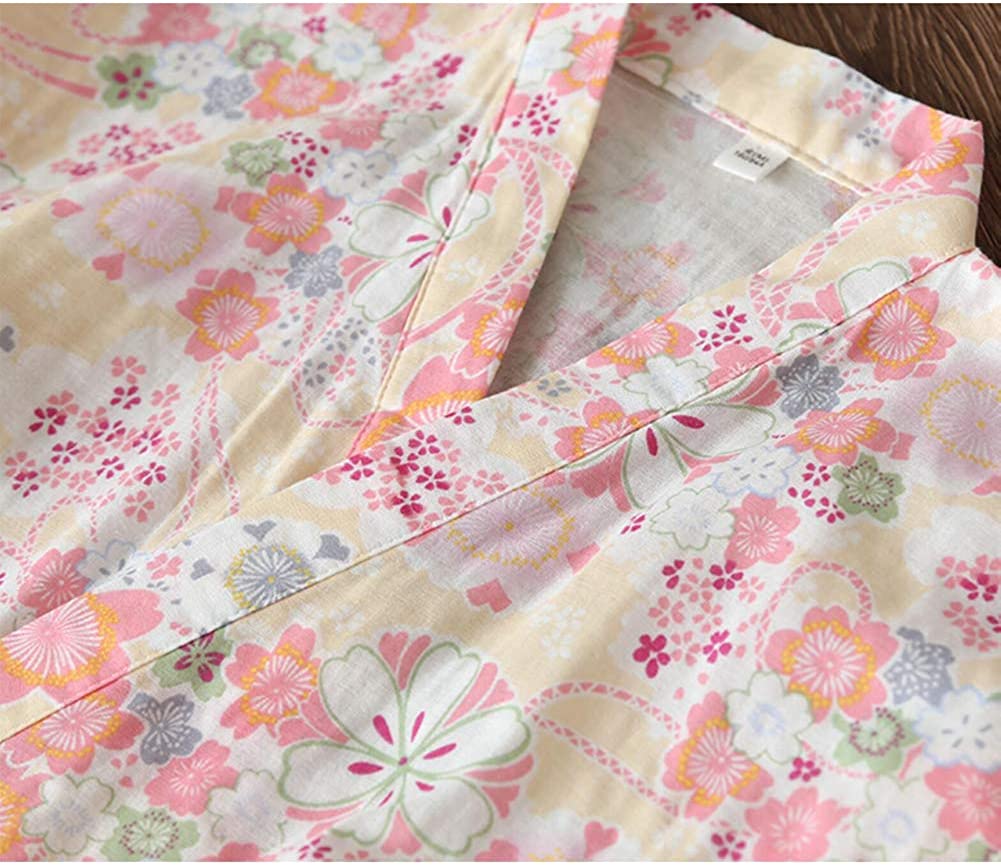 Pink Blossom Japanese Pajamas Set | Seigaiha-Ya – Seigaihaya