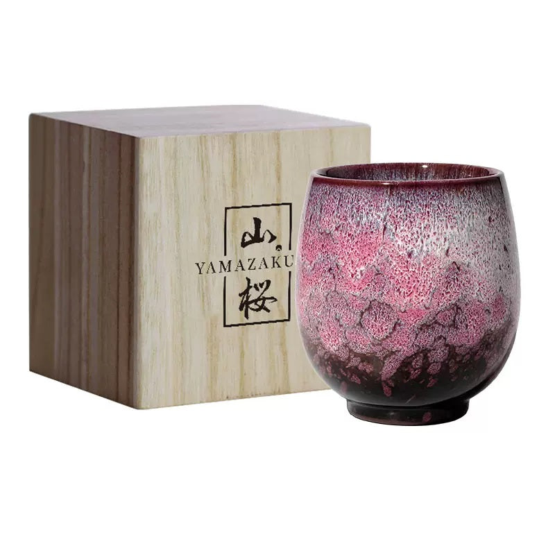 Pink Sakura Tea Cup | Sake Oni – Seigaihaya