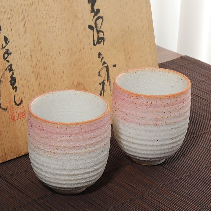 Pink Sakura Tea Cup | Sake Oni – Seigaihaya